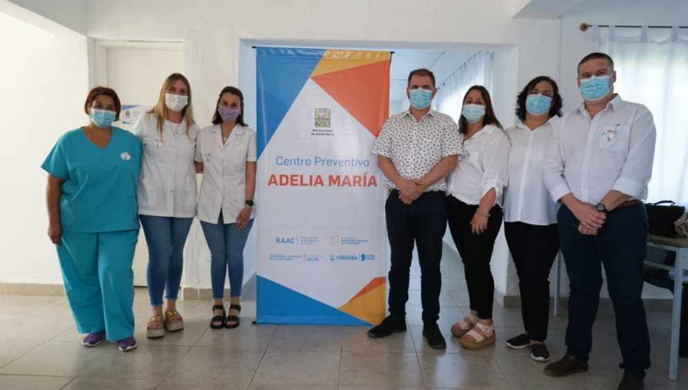 Gigena Parker recorrió el Centro Preventivo Adelia María - FM Samba